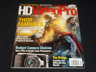 2013 DECEMBER HD VIDEO PRO MAGAZINE - THOR MARVELS FRONT COVER - E 945 ...