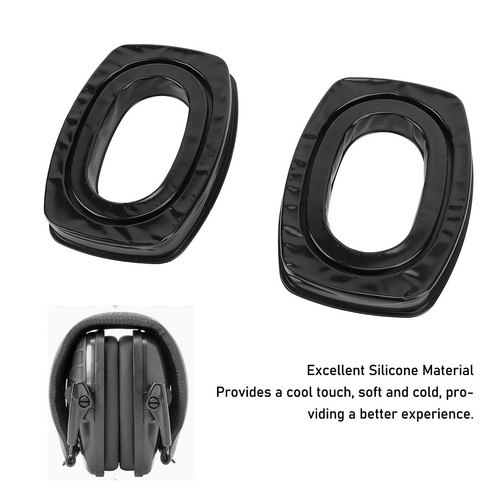 Ear Pad Replacement Cushions Silicone Grooves Design Headset Ear ...