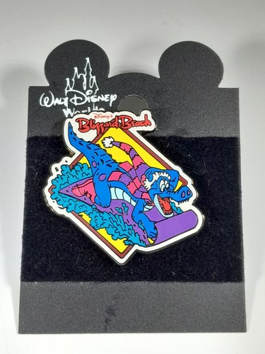 Disney's Blizzard Beach Water Park - Ice Gator on a Toboggan Disney Pin ...