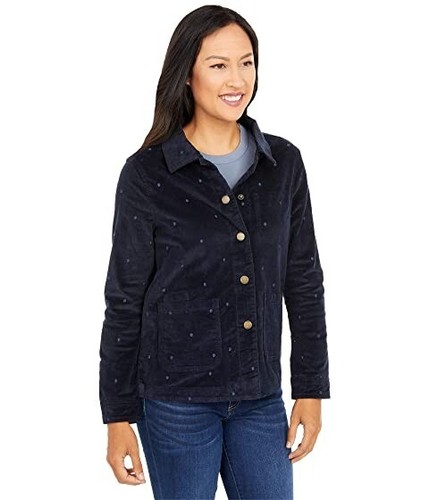 Joules Women's 12 Alice Cord Mini Spot Dot Corduroy Embroidered Snap Up ...