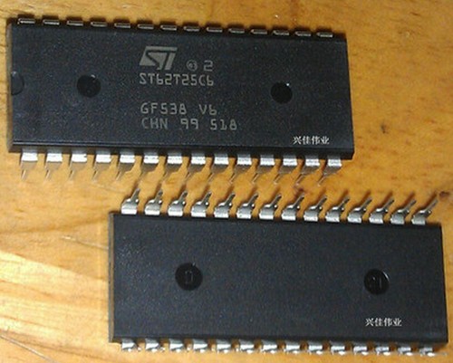 1pcs New ST62T25C6 ST-62T25C6 ST62T 25C6 DIP-28 DIP28 Ic Chips ...
