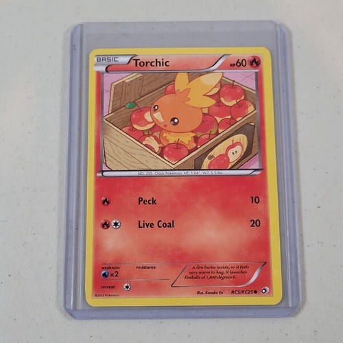 Pokemon Card Torchic Legendary Treasures RC5/RC25 Reverse Holo 2013 | eBay