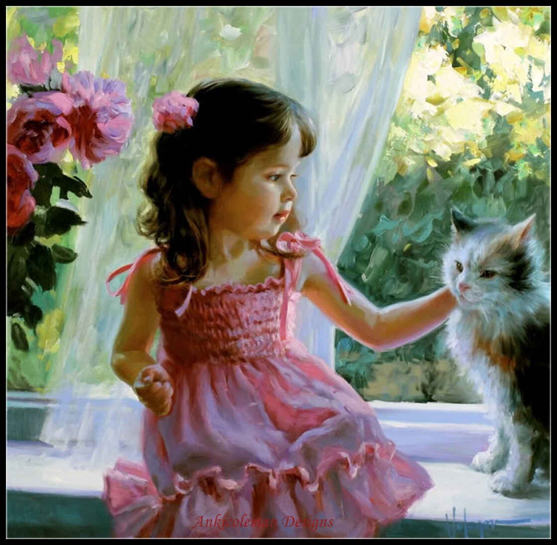 Awkward Cat - Counted Cross Stitch Patterns - Color & BW Symbols Charts ...