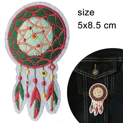 Dreamcatcher Iron on patch dream catcher native American art iron-on ...