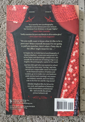 Absolute Mayhem : Secret Confessions of a Porn Star by Monica Mayhem ...