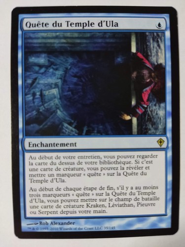 MAGIC MTG - VF Quête du Temple d'Ula / Quest for Ula's Temple ...