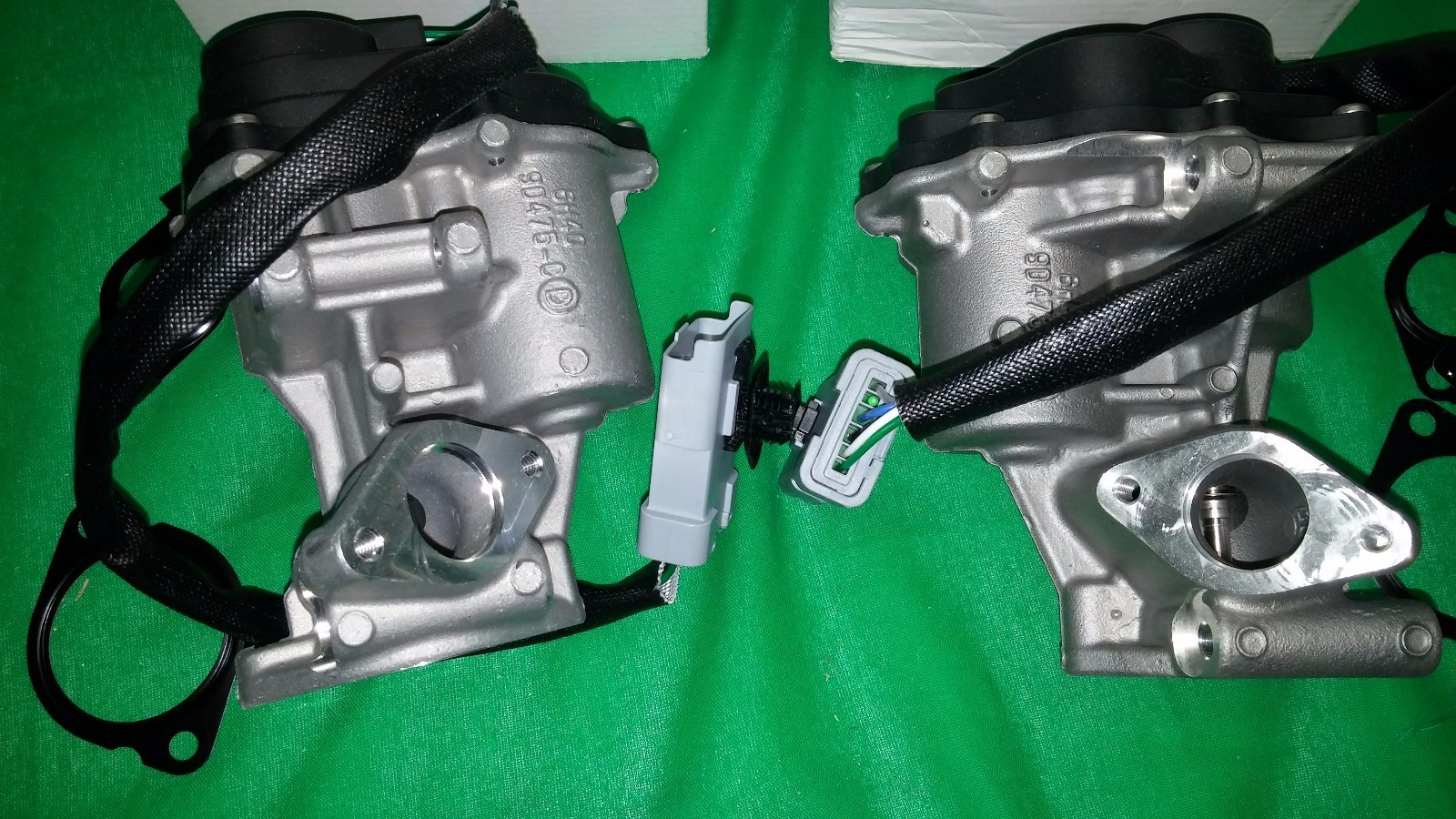 RANGE ROVER SPORT TDV8 EGR VALVES-LH+RH -GENUINE VALEO-LR018322 ...