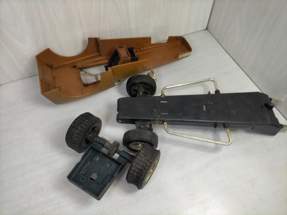 Vintage 1970s Cox Sandblaster Sand Rail Dune Buggy Gas .049 Tether Car ...