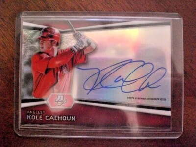 Kole Calhoun 2012 Bowman Platinum Rookie Autograph Refractor | eBay