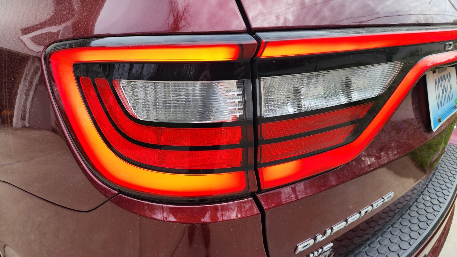 2014-2015-2016-2017-2018-2019-2020 DODGE DURANGO LEFT TAIL LIGHT LED ...