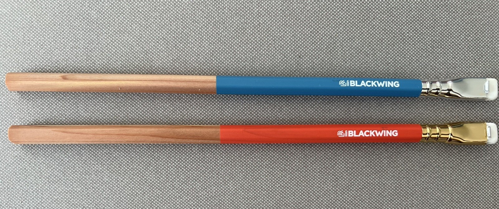 (Set of Two Pencils) Palomino Blackwing Lab Red Non-Photo Blue 2.22.22 ...