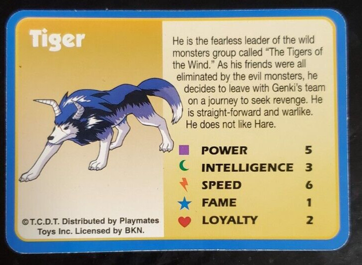 Monster Rancher Tiger And Hare