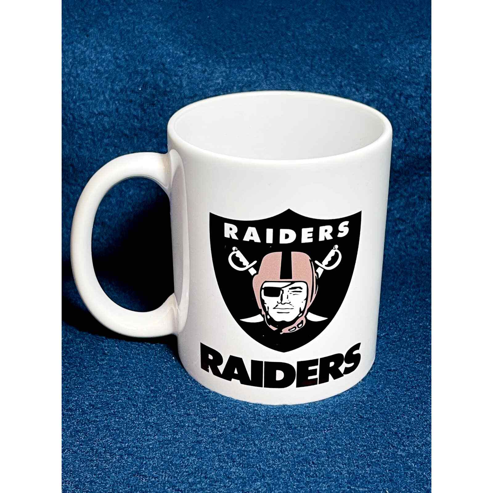 Las Vegas Raiders Adams Football Ceramic Mug 120z/340 ml Made To Order ...