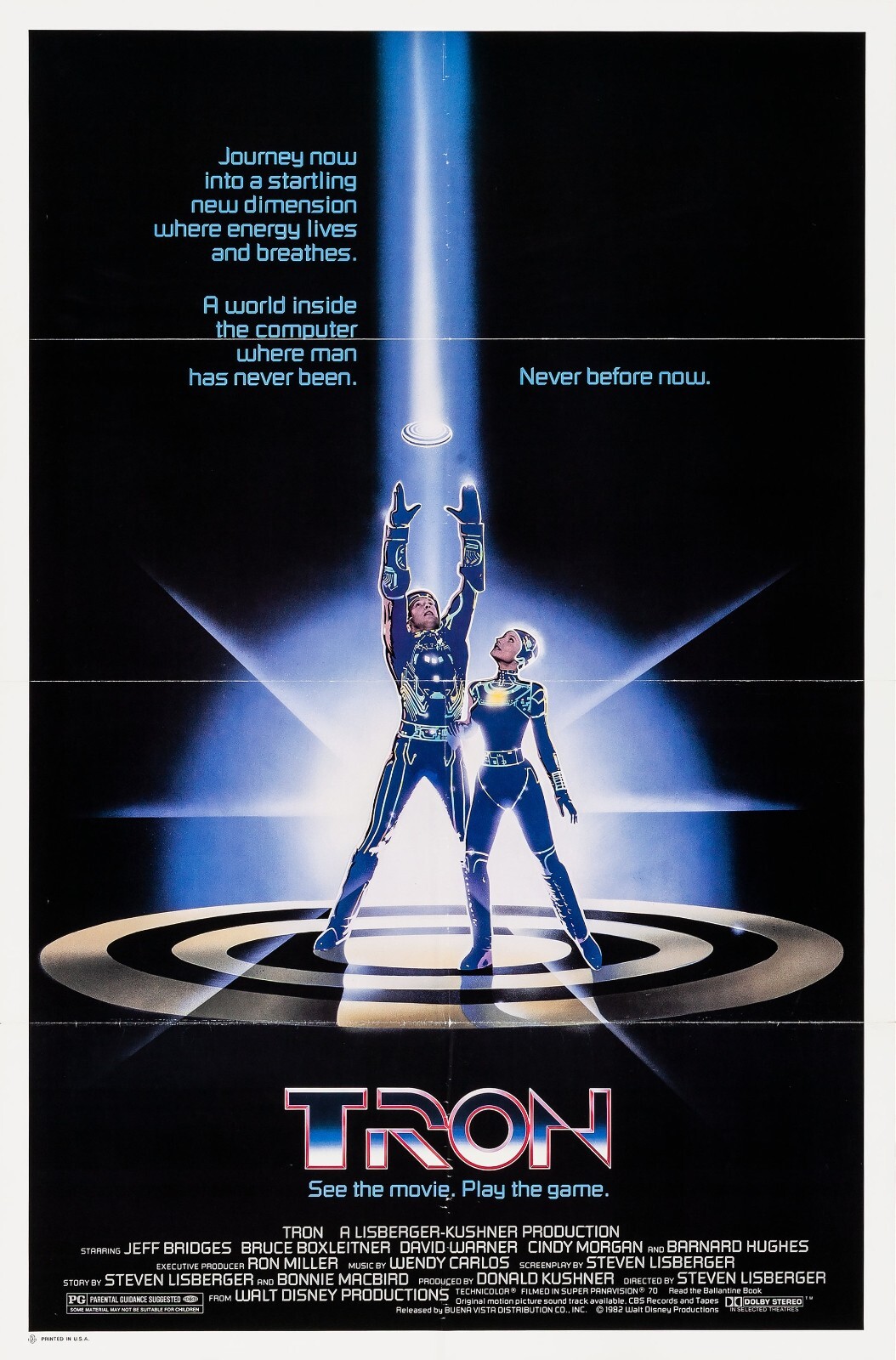 NEW Tron Movie Poster Print Wall Art Canvas FREE SHIPPING AU A2-A5 Size ...
