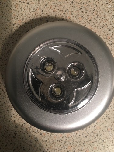 Stick N Click LED Self Adhesive Light Battery Operated On/Off Push ...