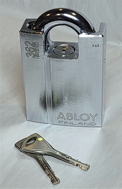 ABLOY PL362 Steel Grade 6 Padlock - Silver for sale online | eBay