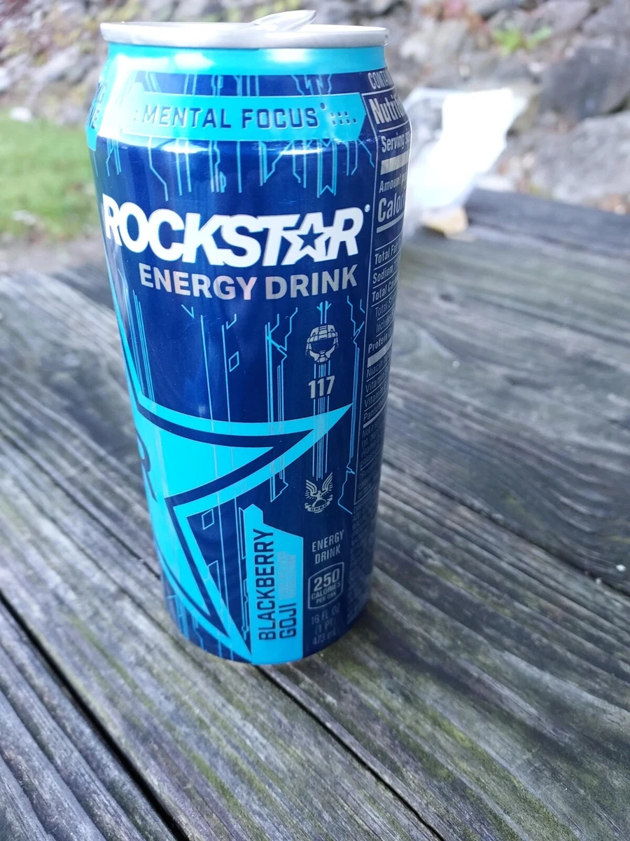 Blue Rockstar Energy Logo
