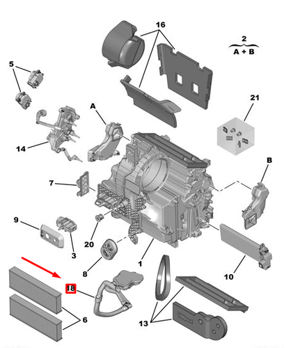 PEUGEOT 208 MK2 P21 Water Evacuation Box 9826830980 New Genuine | eBay