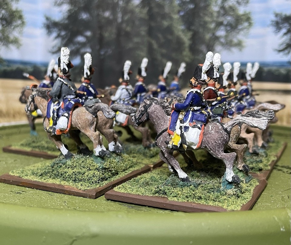28mm Painted Russian Napoleonic Cossacks. 14 figure set. | eBay