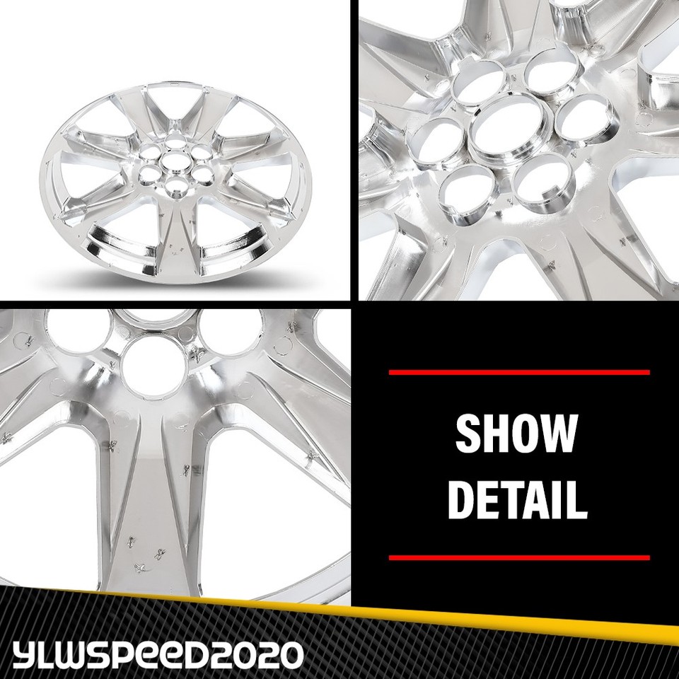 Fit for 2010-2013 Cadillac SRX 4666 20" Chrome Clad Wheel Center Cap ...