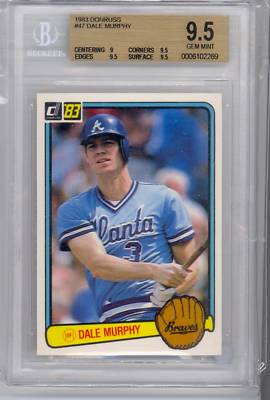 1983 Donruss Dale Murphy (#47) BGS9.5 BGS | eBay