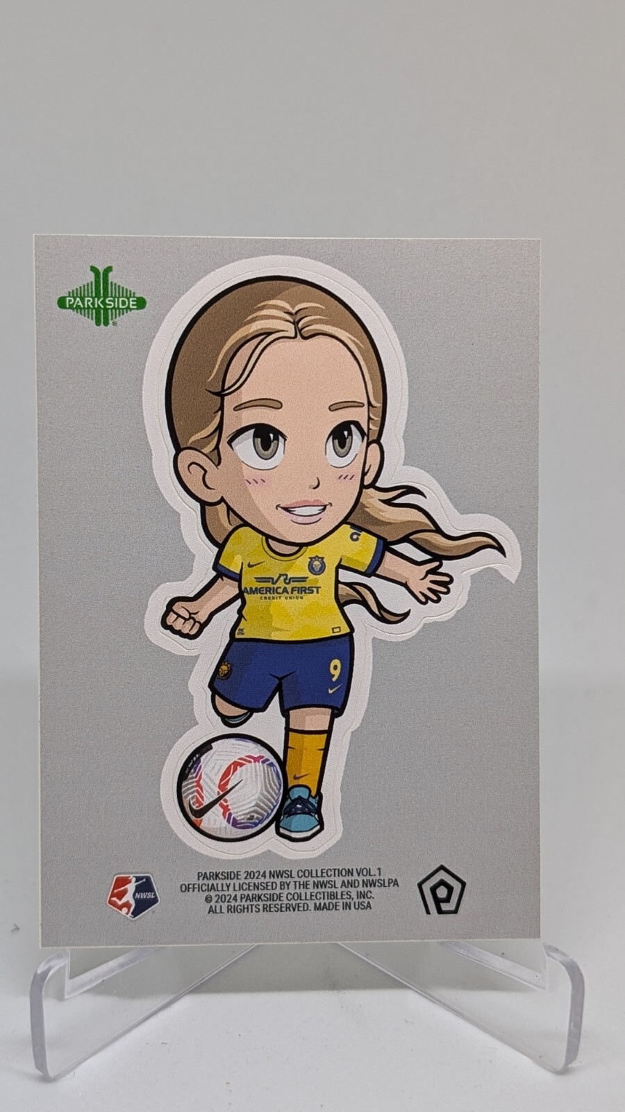 2024 Parkside NWSL Vol 1 Pick From List! CHIBI STICKERS UPDATED 7/15 | eBay