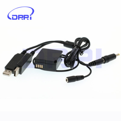 DMW-DCC8 DC Coupler USB cable for Lumix DMC-FZ300 FZ2000 FZ2500 DMC-G5 ...
