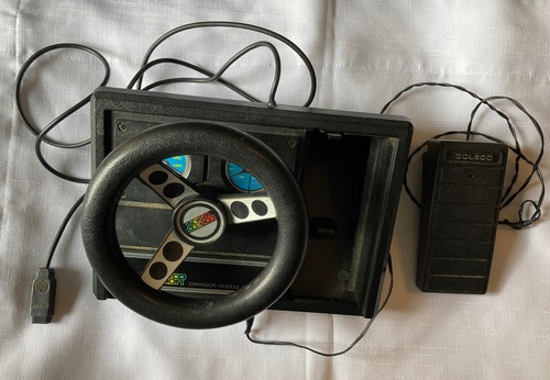 Vintage ColecoVision Expansion Module #2 Steering Wheel And Pedal | eBay