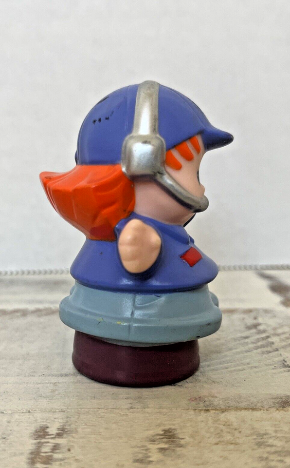 Fisher Price Little People Red Haired Pilot Airline Girl 2005 Figure ...