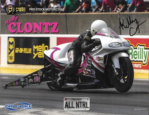 KELLY CLONTZ 2018 NHRA Autographed / Signed Hero Card Pro Stock ...
