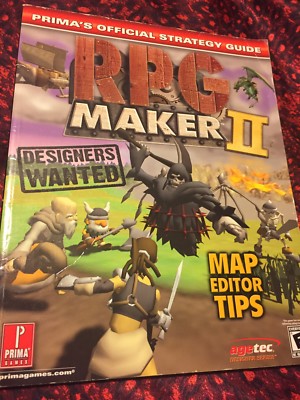 RPG Maker II Prima's Official Strategy Guide Playstation 2 PS2 | eBay