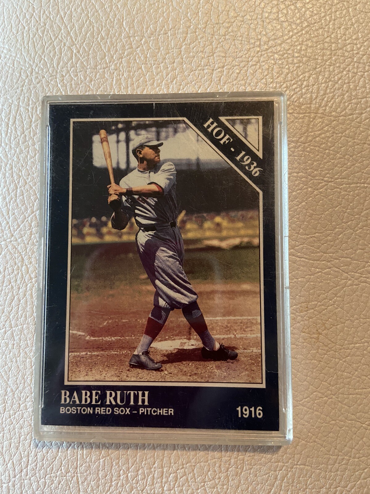 Babe Ruth Baseball Card HOF 1936 Boston Red Sox - Pitcher Sporting News ...