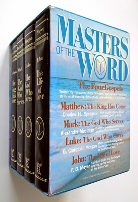 Masters of the Word (Bible Commentary, 4-book set) - Spurgeon, Meyer ...
