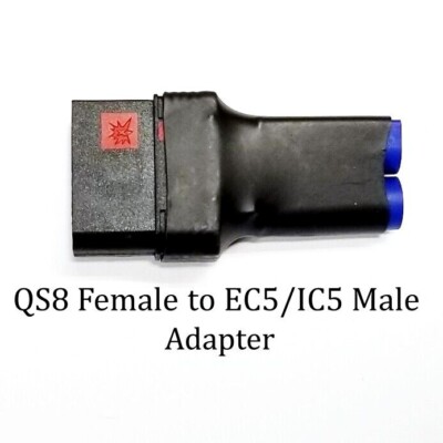 RCP-QS8 Female to EC5/IC5 Male No Wire Adapter Heavy Duty 6 awg ...