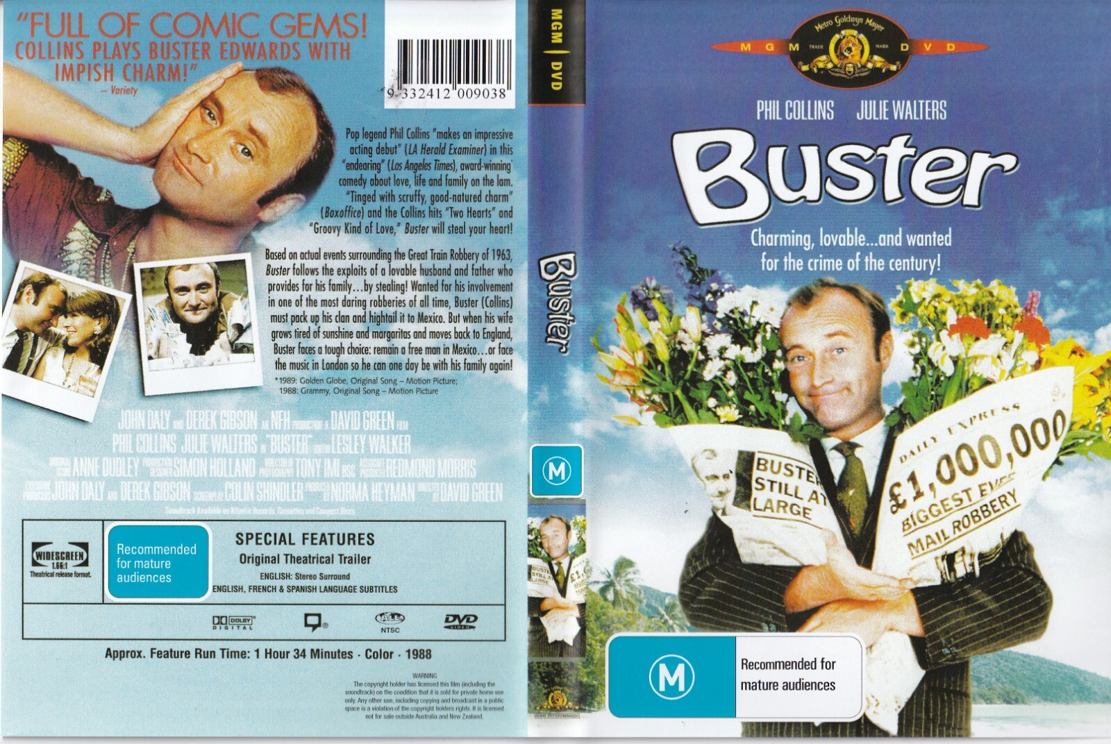 Buster DVD NEW, REGION ALL | eBay