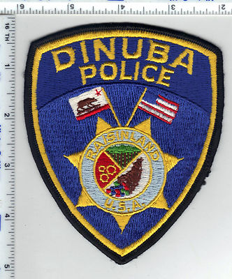 Dinuba Police (California) Shoulder Patch - from the 1970's | eBay