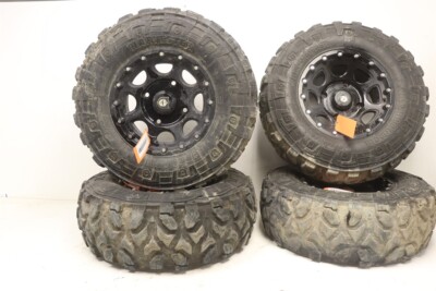 Polaris Ranger XP 1000 900 4x156 Pro Armor Wheels Rims Tires 28x10R14 ...