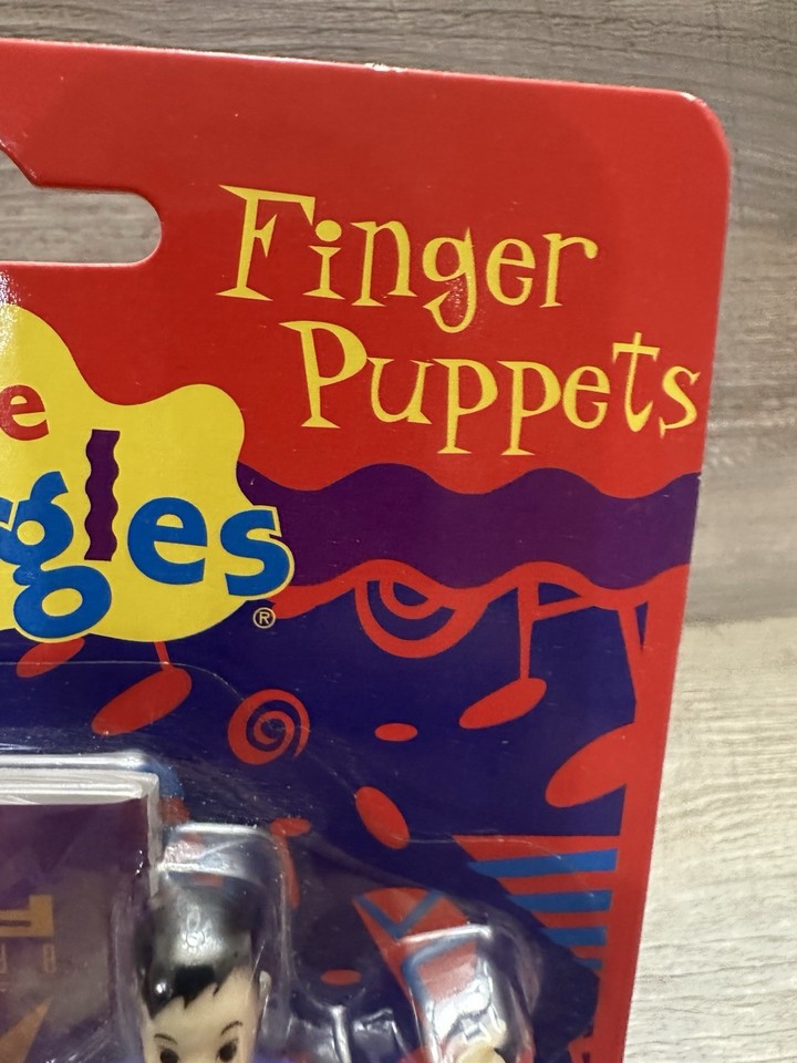 New The Wiggles Finger Puppets 200 Basic Fun NIB VTG Y2K Toy ...