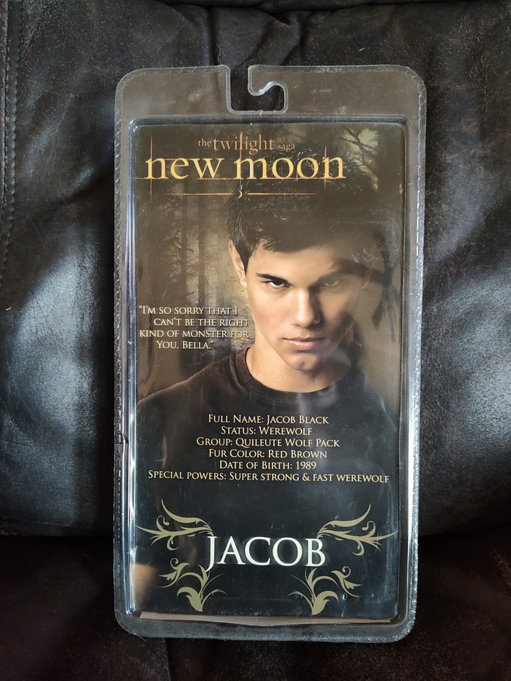 Twilight New Moon Jacob Black Shirt Figure NEW In Package | eBay