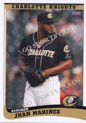 2022 Charlotte Knights Jhan Marinez RC Rookie Chicago White Sox DR | eBay