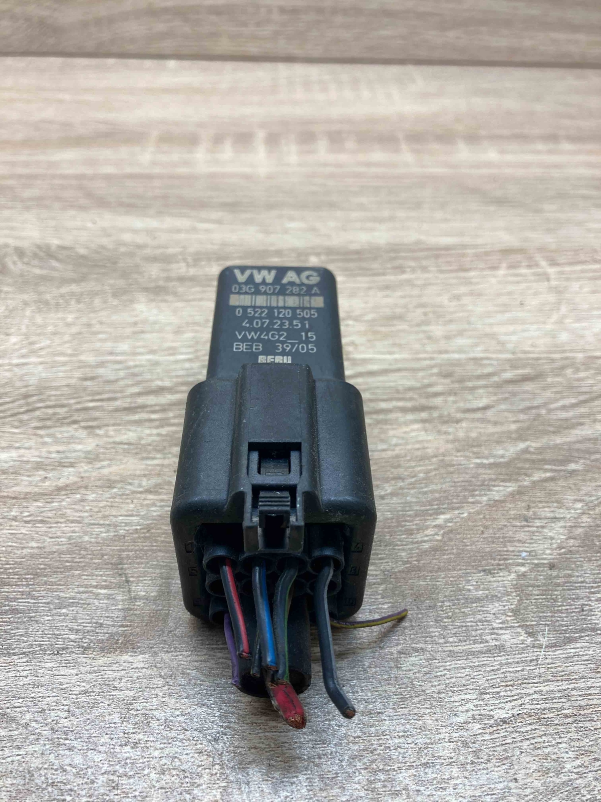 03G907282A 0522120505 Volkswagen Relay Control Module Unit Beru | eBay