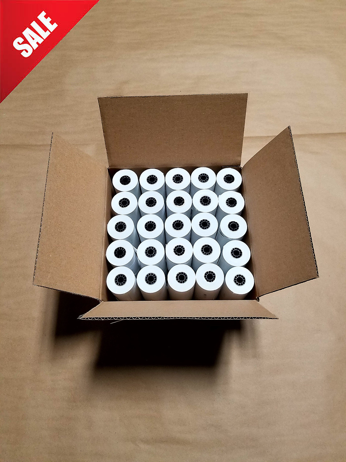 3 1/8" x 119' Thermal Paper (100 Rolls) for First Data FD100, FD300 | eBay