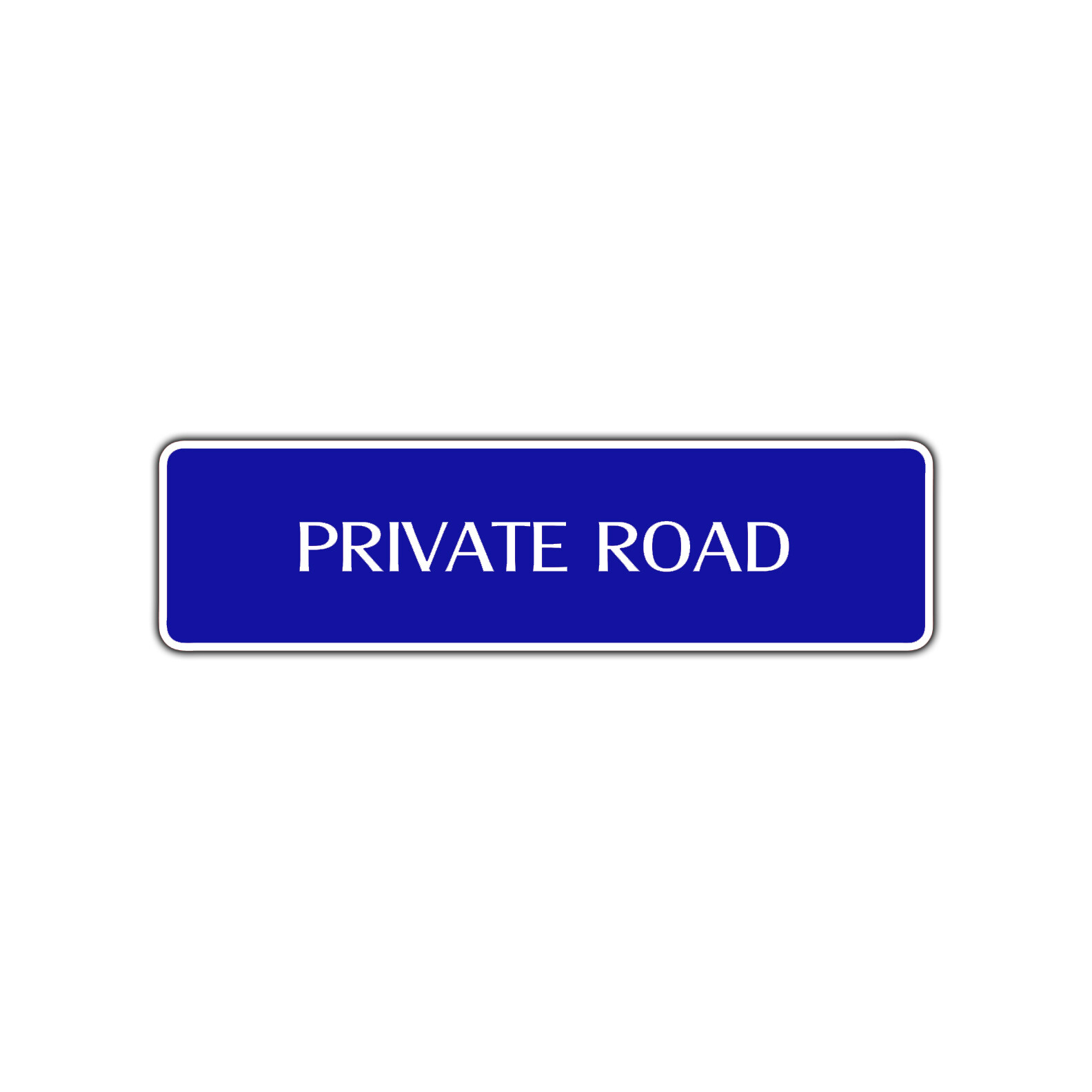 Private Road Outdoor Wall Art Decor Novelty Street Aluminum Metal Sign ...
