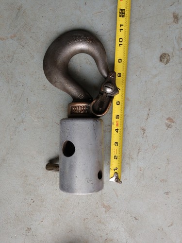 Bullard SF #7 safety lock crane hook | eBay