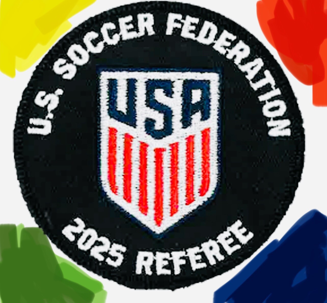 2025 USSF Soccer Referee Badge Patch US Soccer Federation - New | eBay