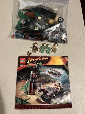 Lego Indiana Jones River Chase 7625 Near Complete With Manual | eBay