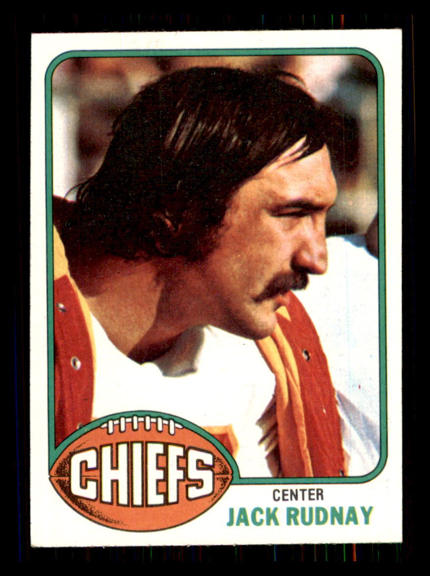 1976 Football Topps Jack Rudnay Kansas City Chiefs #277 1 | eBay