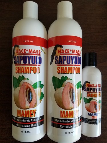 2 SHAMPOO & 1 OIL NACE MASS SAPUYULO MAMEY SPECIAL PACK 16 FL OZ | eBay