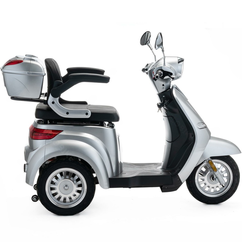 Seniorenmobil 3-Rad Elektromobil ElektroRoller 1000W VELECO CRISTAL ...
