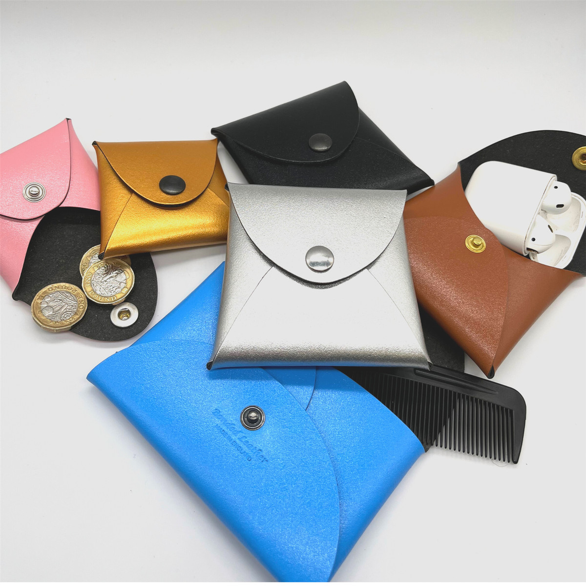 Origami Wallet With Coin Pocket